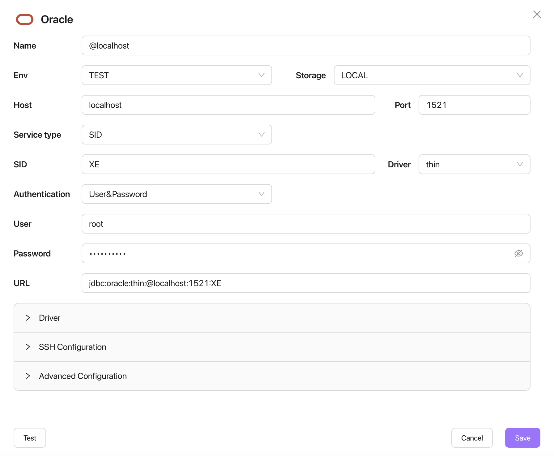 连接 Oracle – Chat2DB