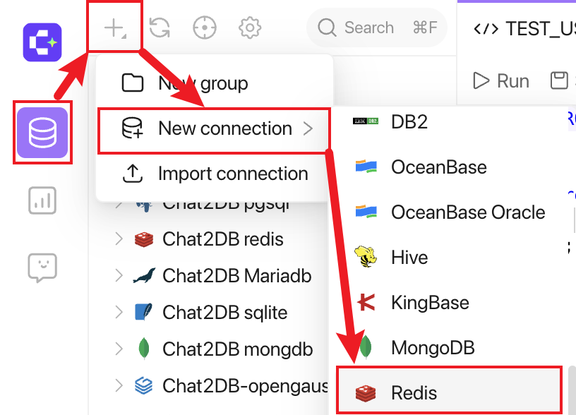 连接 Redis – Chat2DB